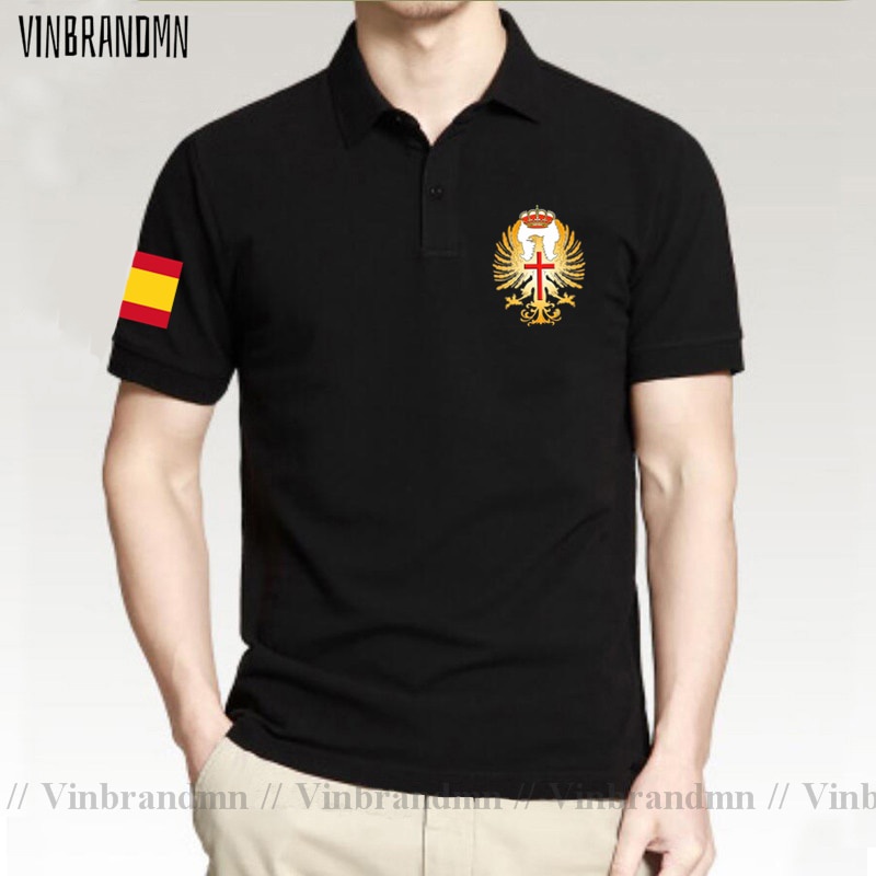 S-M-L-4XL Army Kingdom Of Spain Espana Esp Spanish Spaniard Mens Cotton ...