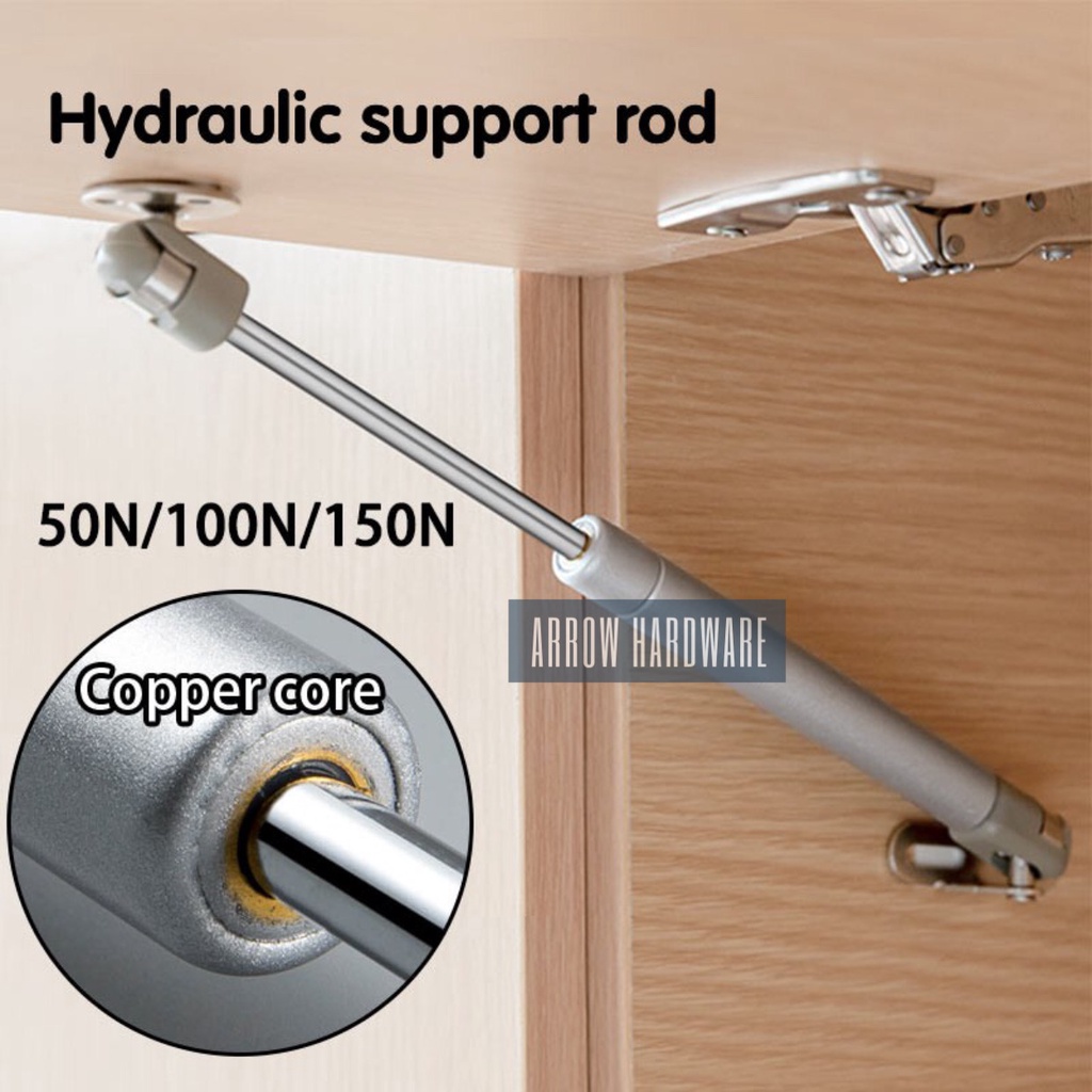Pneumatic Support Rod Cabinet Door Lift Support Hydraulic Hinge Gas ...