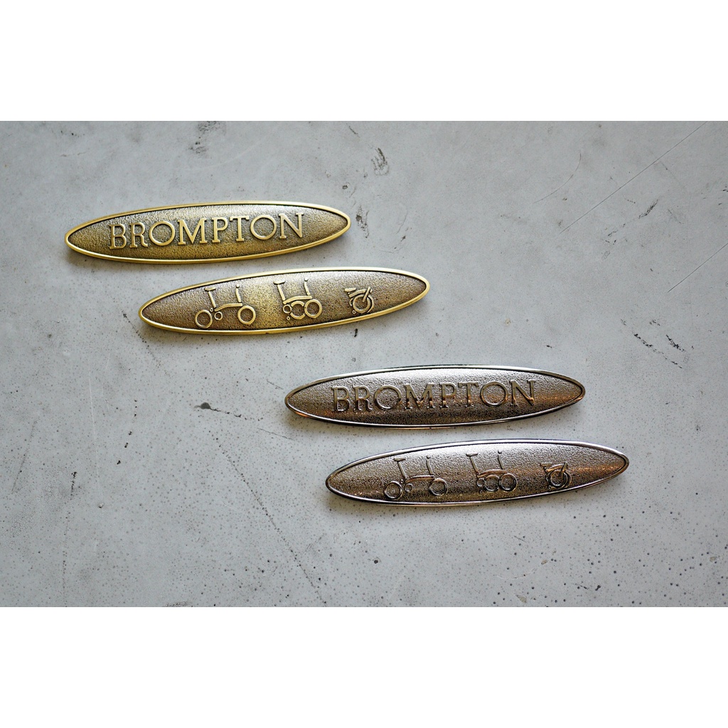 AAB Brompton Oval Frame Decal Badge Accessories | Shopee Philippines