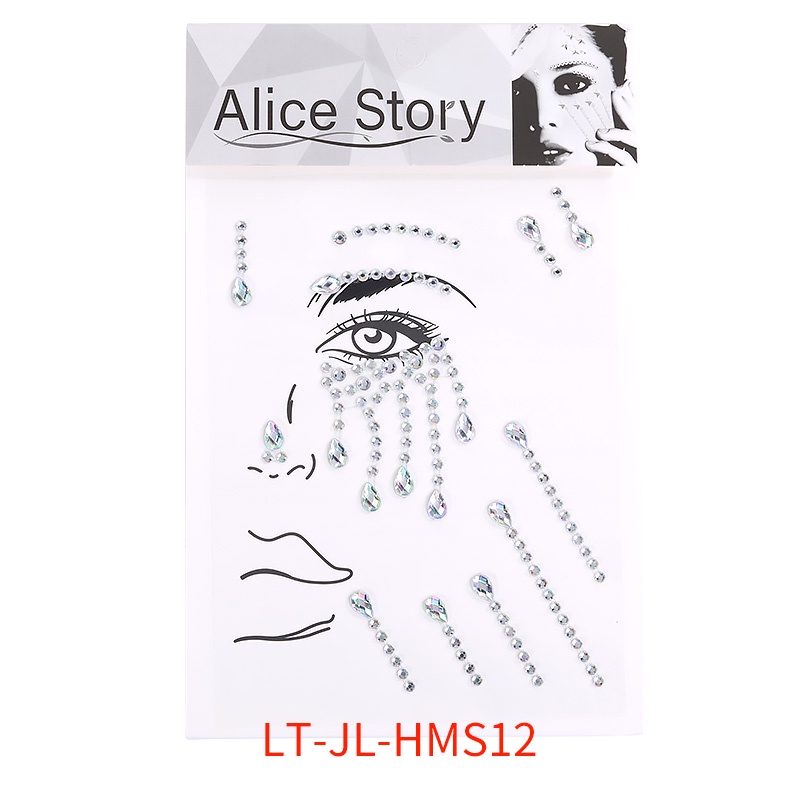Fashion Face Stickers, Prom Makeup, Eye Stickers Girls Masquerade Party ...