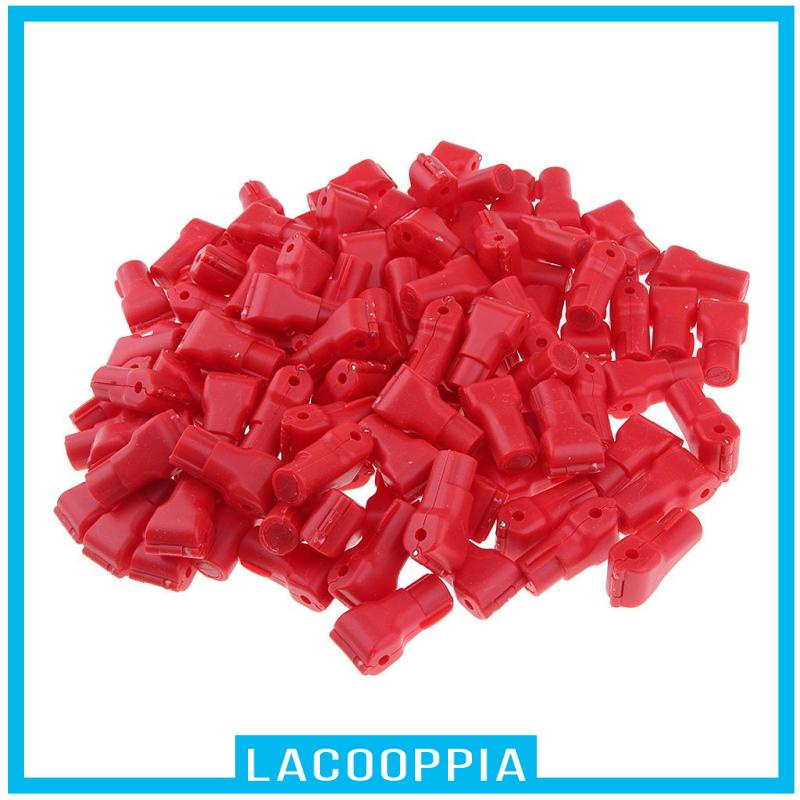 Hook Locks, Red 100x Hook Anti Peg Locks for Retail Security Display ...