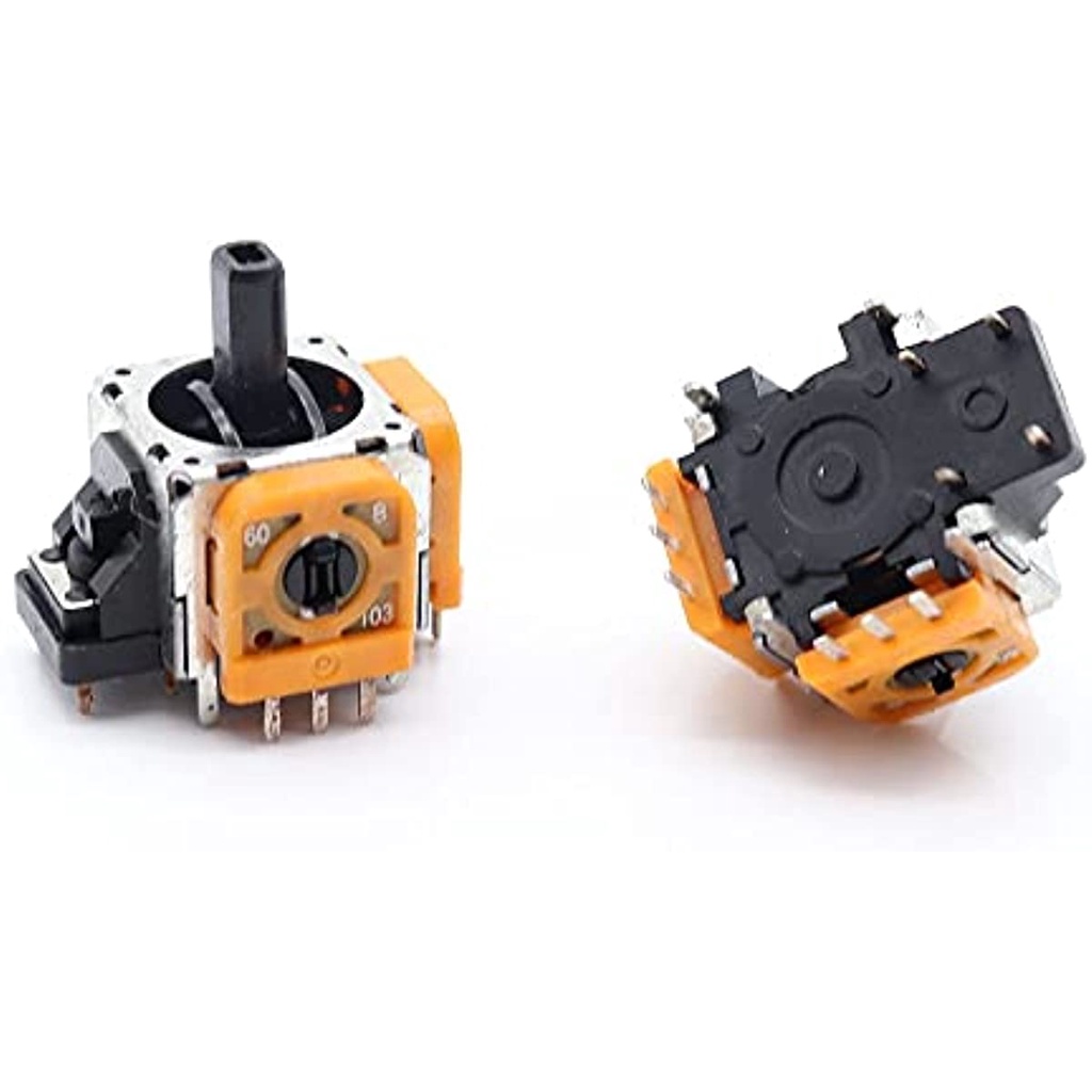 2Pcs L R 3D Analog Joystick Grip Stick Sensor Module Potentiometer Repair Parts for PS4 Pro PS4 ...