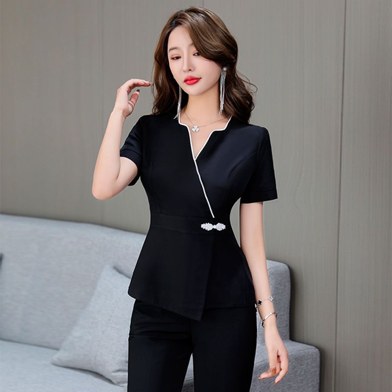 Spa Uniforms Women Workwear Beauty Clothing Beautician Scrubs Work ...