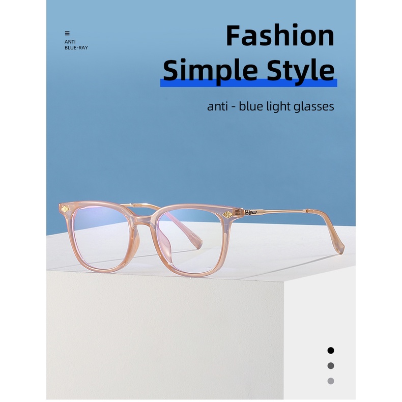 Photochromic Anti RadiationComputer Graded Eyeglasses For Women Men ...