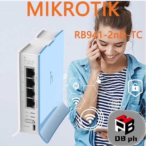 Mikrotik Haplite RB941-2nD-TC | Shopee Philippines