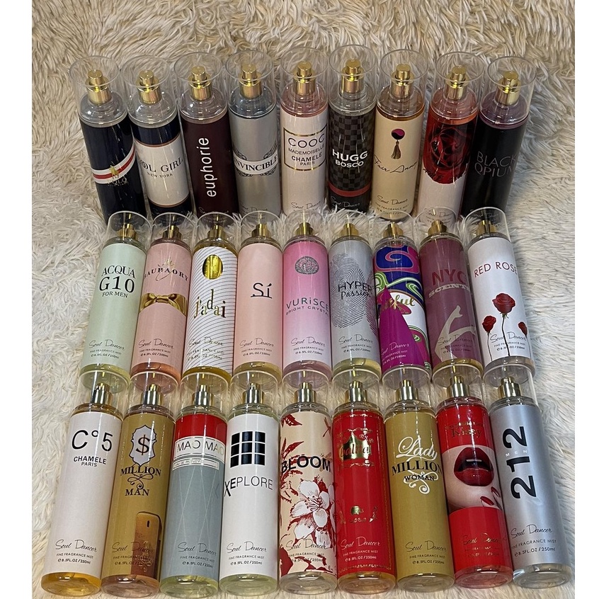 250ml Sweet Night Signature Collection Fragrance Mist Perfume Fair ...