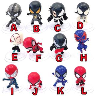 ACTION FIGURE SPIDERMAN INTO THE SPIDER VERSE CHIBI IRON SPIDER display ...