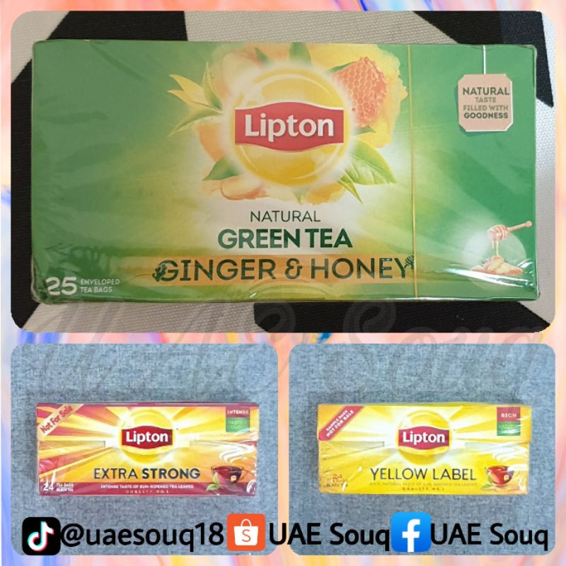 Lipton Black Tea / Green Tea | Shopee Philippines