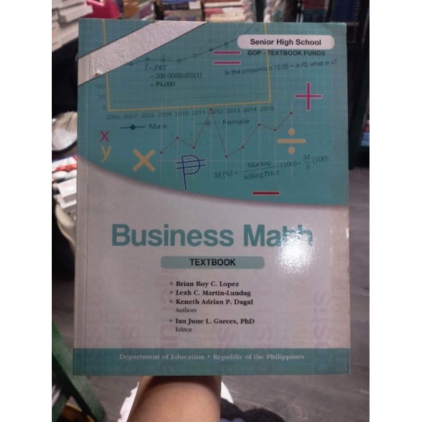 Business Math Textbook | Shopee Philippines