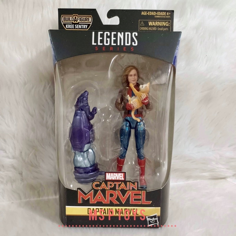 MARVEL LEGENDS SERIES - Kree Sentry Wave: CAPTAIN MARVEL (in Bomber ...