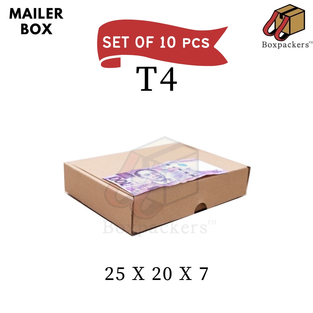 Corrugated Box Mailer Box Carton Karton Shipping Box BOXPACKERS PH SET OF 10 PCS T4 25 X 20 X 7 ...