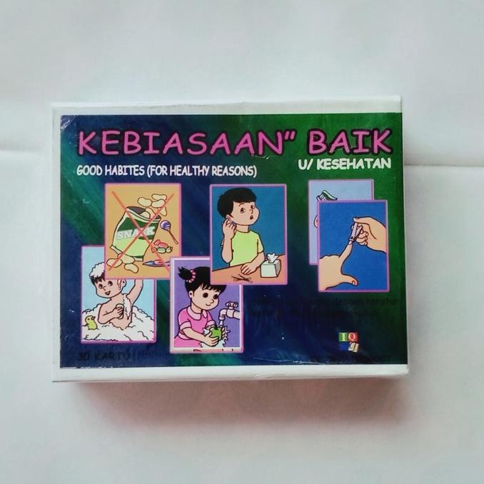 Good Habit Card Health Health Speech Therapy Autistic Behavior Flash ...