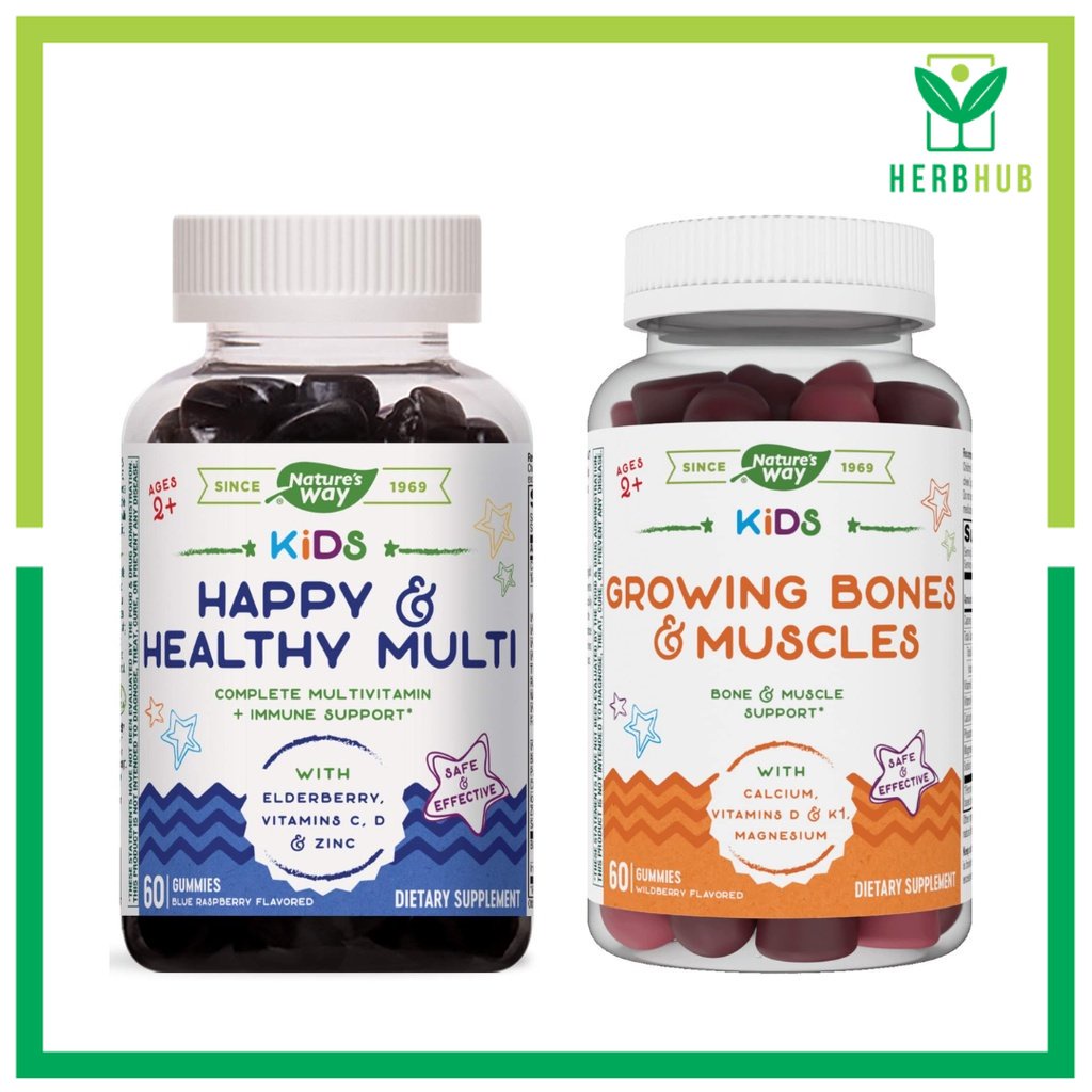 Herb Hub | Nature's Way, Kids, Growing Bones & Muscles, Happy & Healthy ...