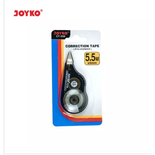 Correction Tape Tip Ex Tipx Joyko CT-558 Correction Tape Paper | Shopee ...