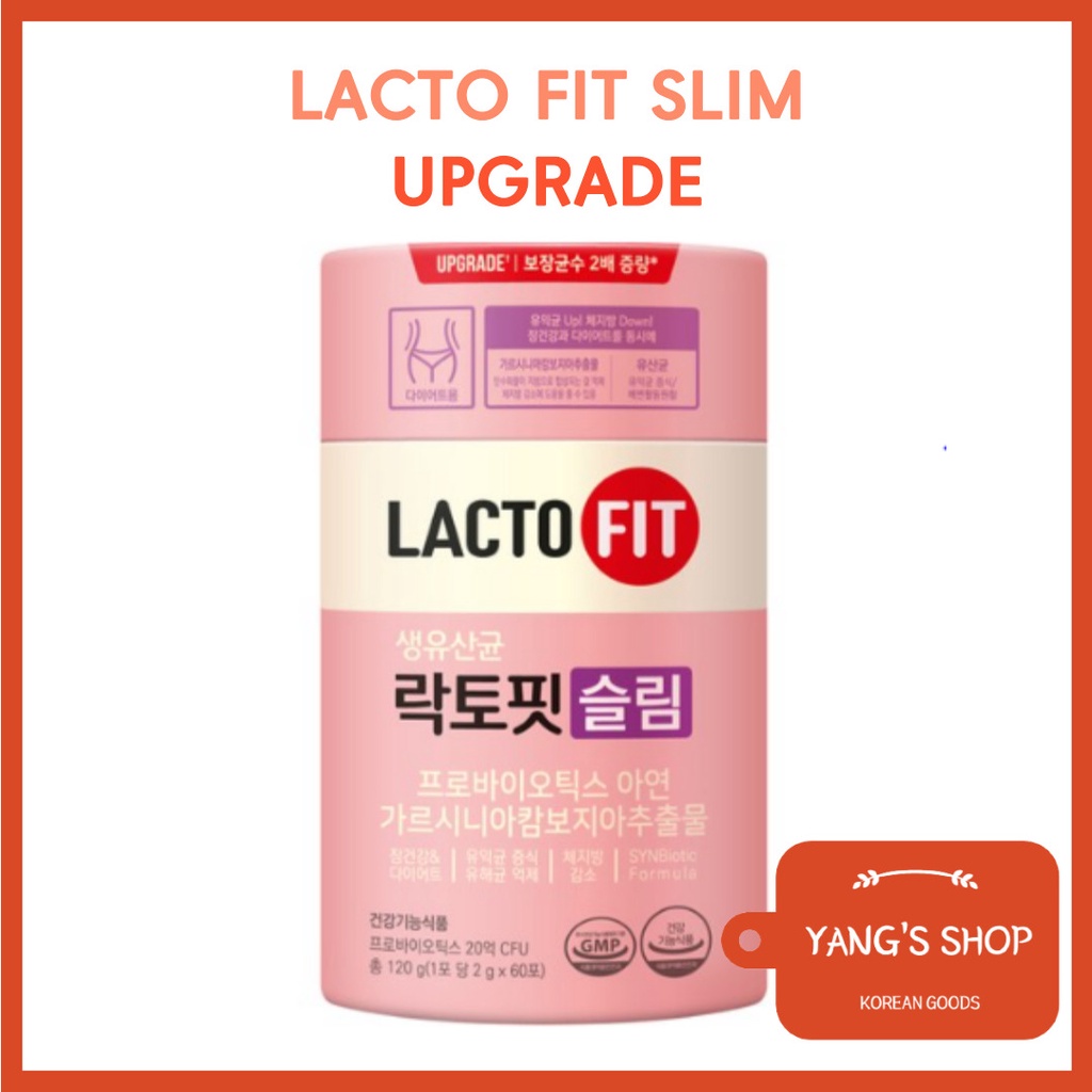 [LACTO-FIT] *READY* Probiotics SLIM 2g x 60 / Slimming / Lactobacillus ...
