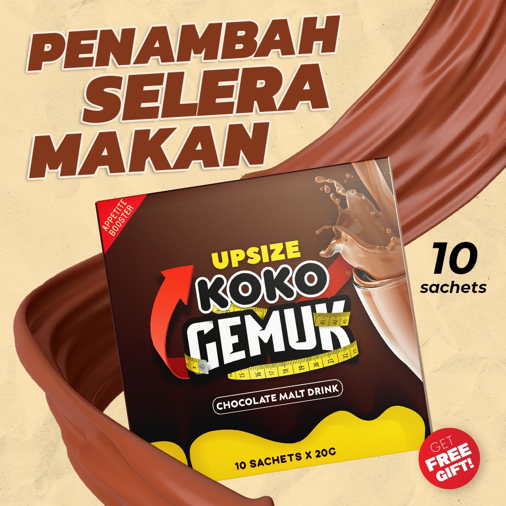Koko Gemuk Body Up Vitamin super gemuk, ubat gemok vitamin gemuk weight ...