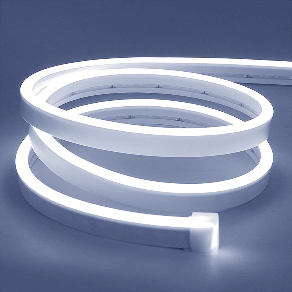 O'uncoo LED Strip Light Neon Waterproof Cuttable 220V 5M 10M 15M Warm ...
