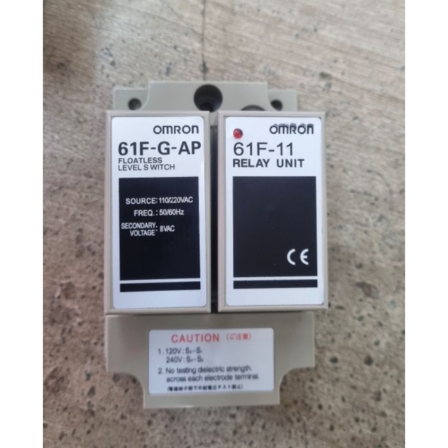 Omron WLC 61F-G-AP AC110/220V | Omron water level control | Shopee ...