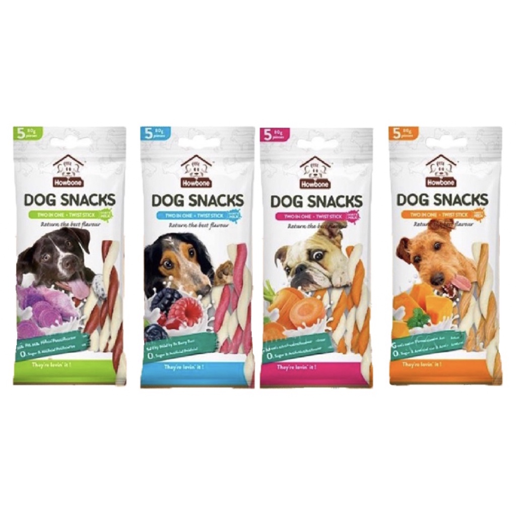 Howbone Goat's Milk Twist Sticks 80g | Shopee Philippines