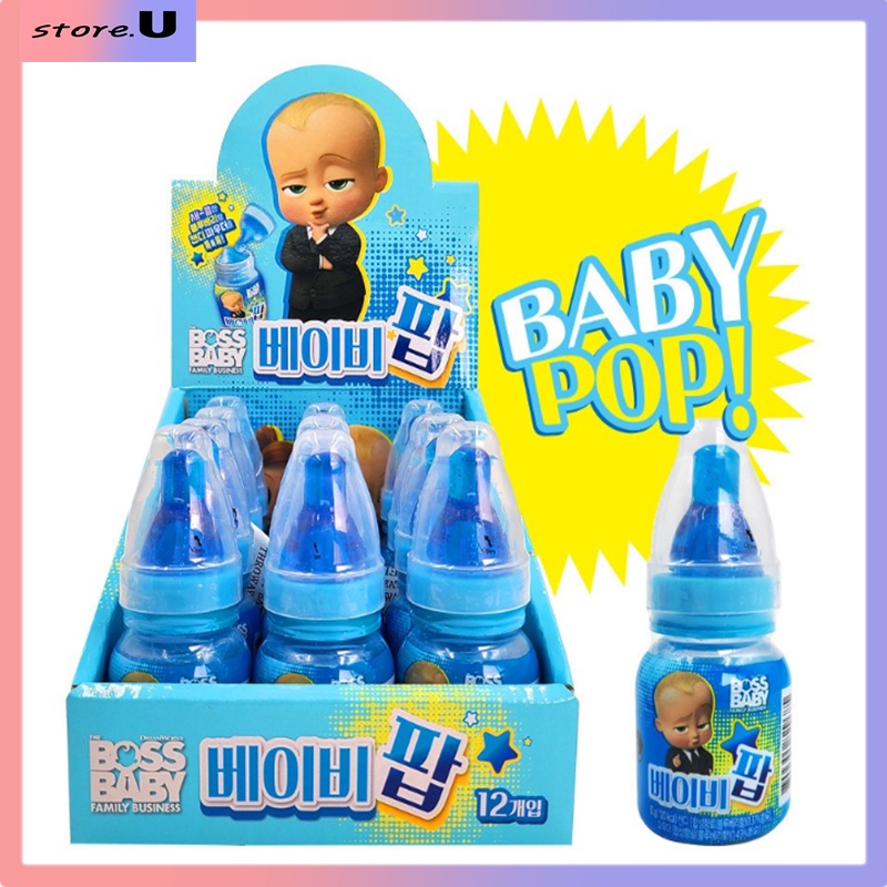 BABY POP Candy 32g/BOSSBABY/Shaking Lollipop Candy 30g | Shopee Philippines