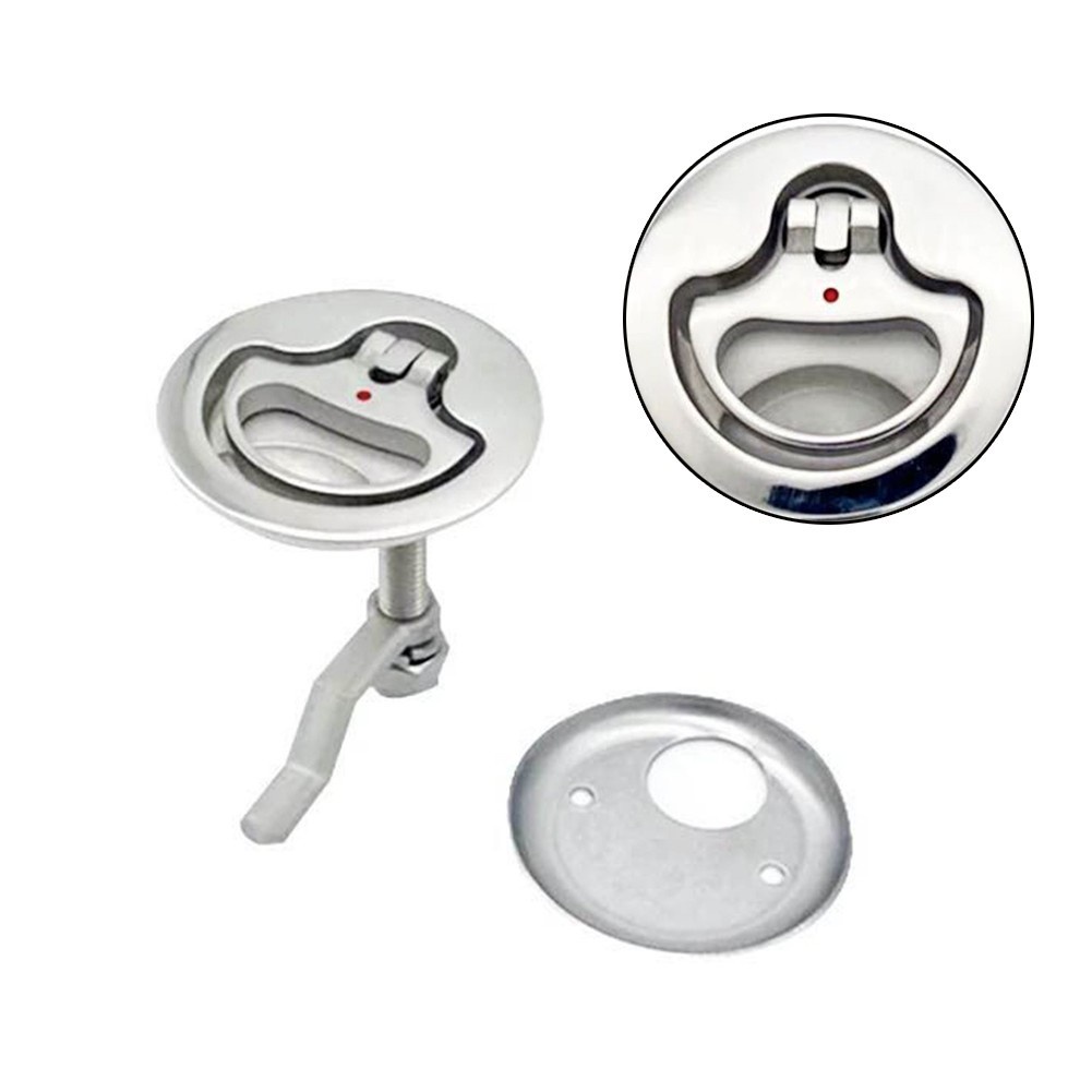 Marine 52mm 316 Stainless Steel Turning Lock Boat Hatch Latch with Lift ...