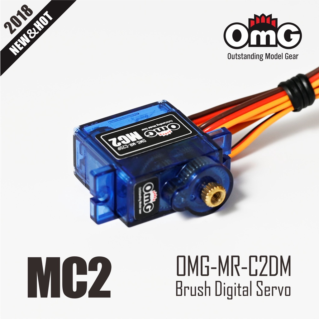 OMG-A-MC2 Metal Gear Micro Servo | Shopee Philippines