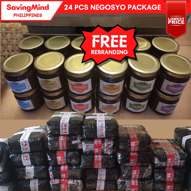 6 flavor 24 pcs Negosyo package Bagoong Premium Alamang Shrimp Paste ...