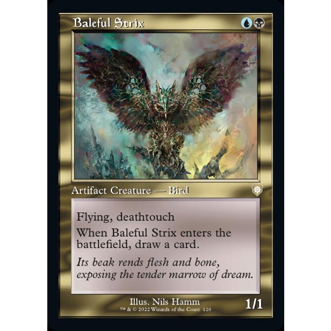 Magic the Gathering | Baleful Strix | Shopee Philippines