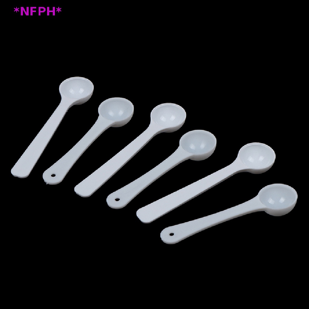 CKFR 20PCS 1g Plastic 1 Gram Scoops/Spoons For Food/Milk/Medcine ...