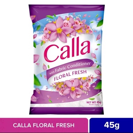 Calla with Fabric Conditioner Floral Fresh 45g (sold by 6pcs) | Shopee ...