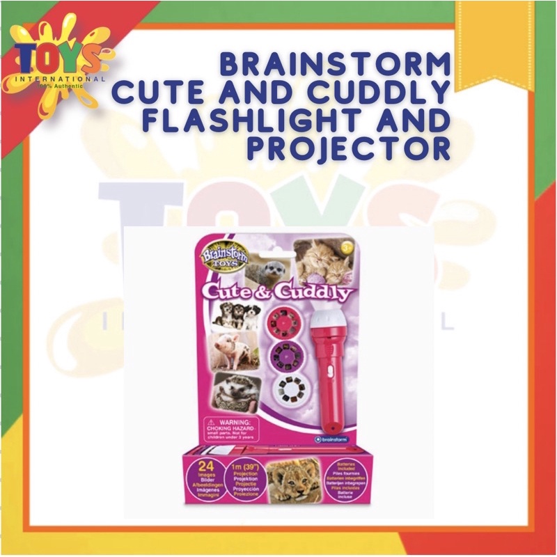 Brainstorm Cute and Cuddly Flashlight and Projector | Shopee Philippines