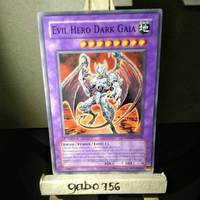 Evil Hero Dark Gaia-(DP06-EN010) | Shopee Philippines