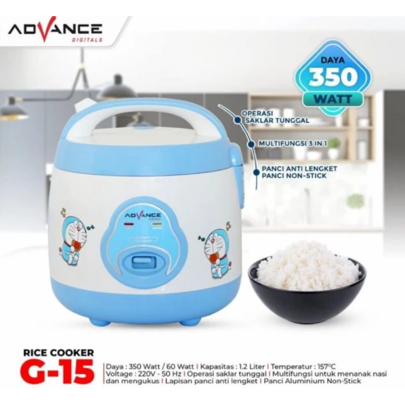 MAGIC COM ADVANCE 1.2 LITER - MAGIC COM MINI ADVANCE - ADVANCE MAGIC ...