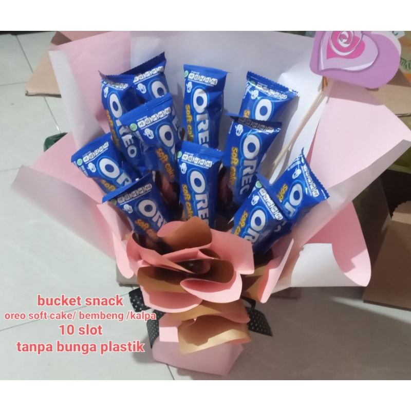 Snack Bucket (No Plastic Flowers) | Shopee Philippines