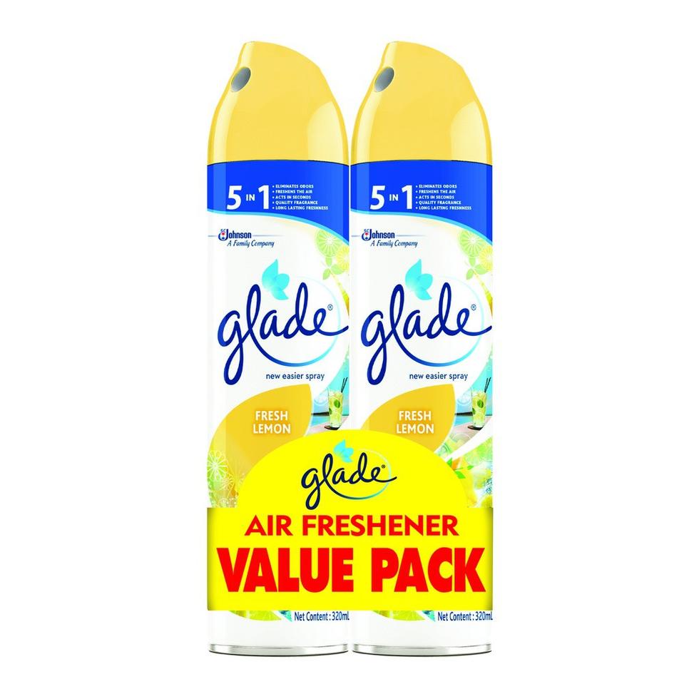 Glade Air Freshener Fresh Lemon Twinpack | Shopee Philippines