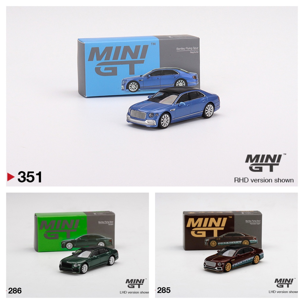 Mini GT Bentley Flying Spur (285 - Reindeer Eight / 286 - Verdant / 351 ...