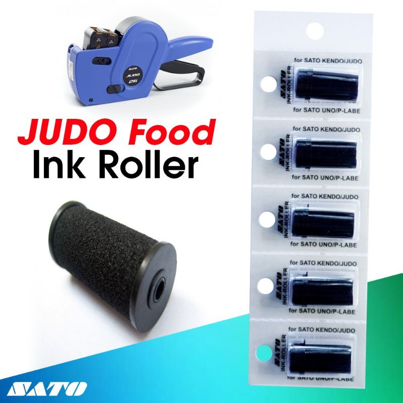 Sato Judo Label Ink Roller 1 Pack X 5 Pcs | Shopee Philippines