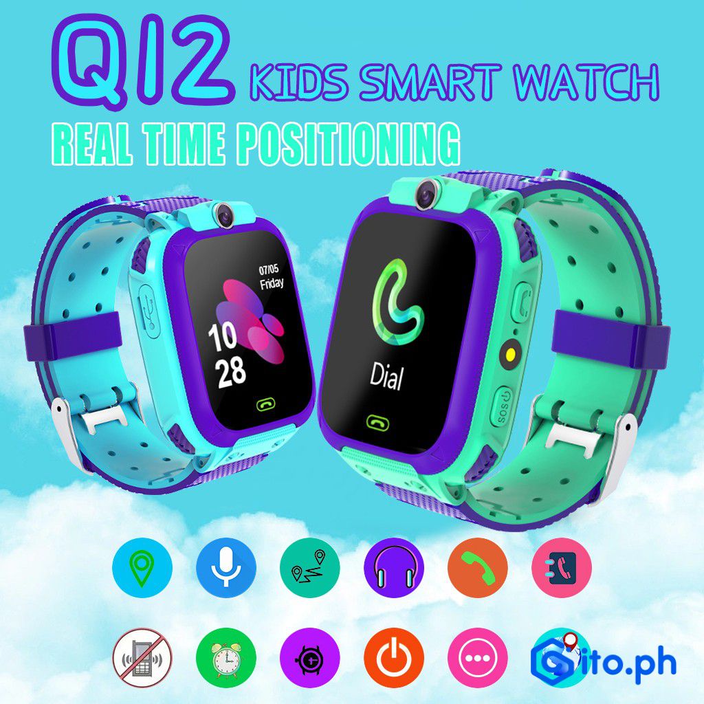 Q12 Kids Smart Watch KIDS Phone Smart watch Location Call Voice 1.44 ...