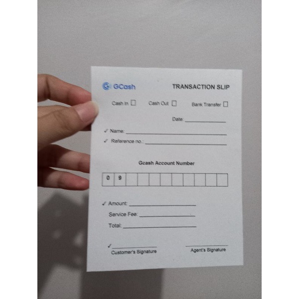Gcash form one fourth shortbond | Shopee Philippines