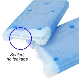 600ML Reusable Ice Gel Block | Flat Ice Gel Block ice pack lunchbox ...