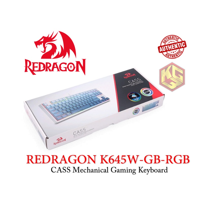 REDRAGON K645W-GB-RGB CASS Mechanical Gaming Keyboard | Shopee Philippines