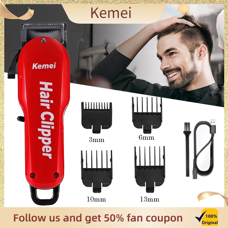 KEMEI Original Hair Clipper Professional Clippers for Barbers Men ...