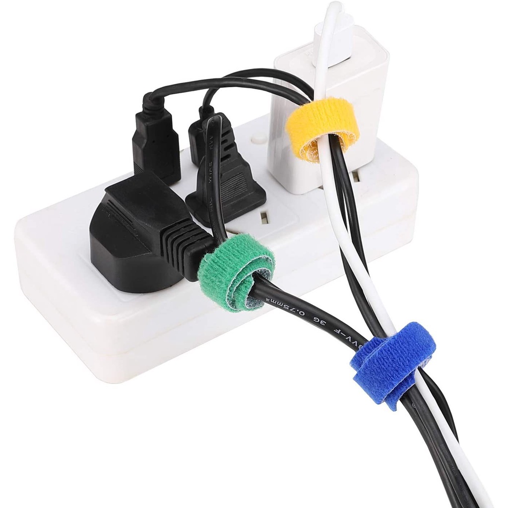 1.5 METERS Wire fixed Cable Management Belt Multi-Functional Cable ...