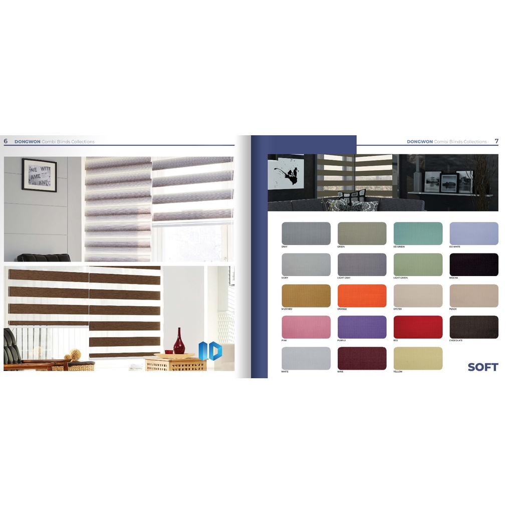 Basic Combi Blinds Fabric Only | Shopee Philippines