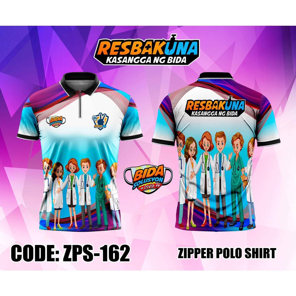 LATEST DESIGNS !!! RESBAKUNA ZIPPER POLO SHIRT FULL SUBLIMATION XTL7 ...