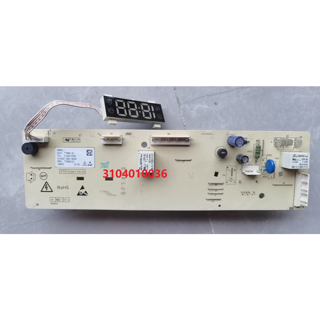 TCL drum washing machine XQG75-FC102HB XQG70-F12102TB 3104010036 motherboard accessories ...