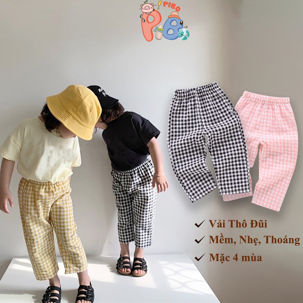Girls' Down-Legged Trousers in Soft Rough Fabric, 4 Seasons, Easy to ...