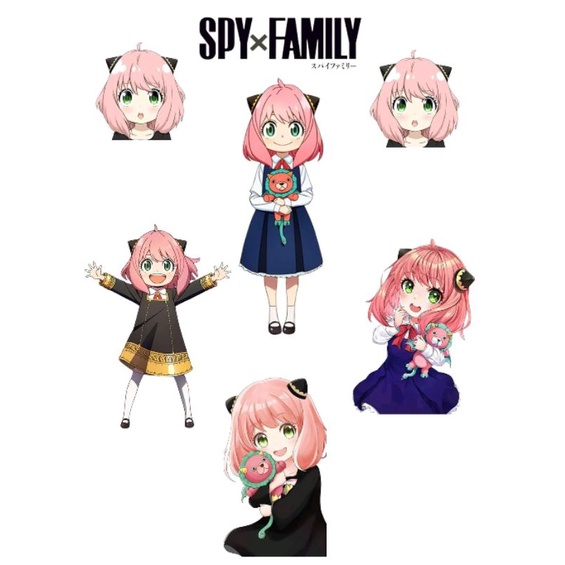 Spy Family Anya Customize Cake Topper | Shopee Philippines