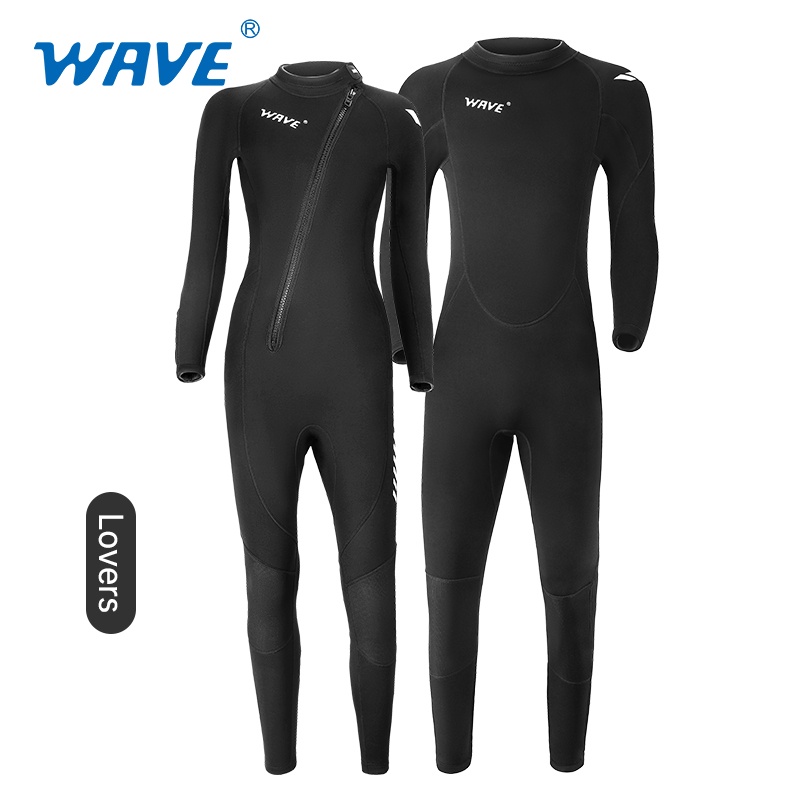 WAVE 3mm Neoprene Wetsuit thickened warm diving suit for men Perfect ...