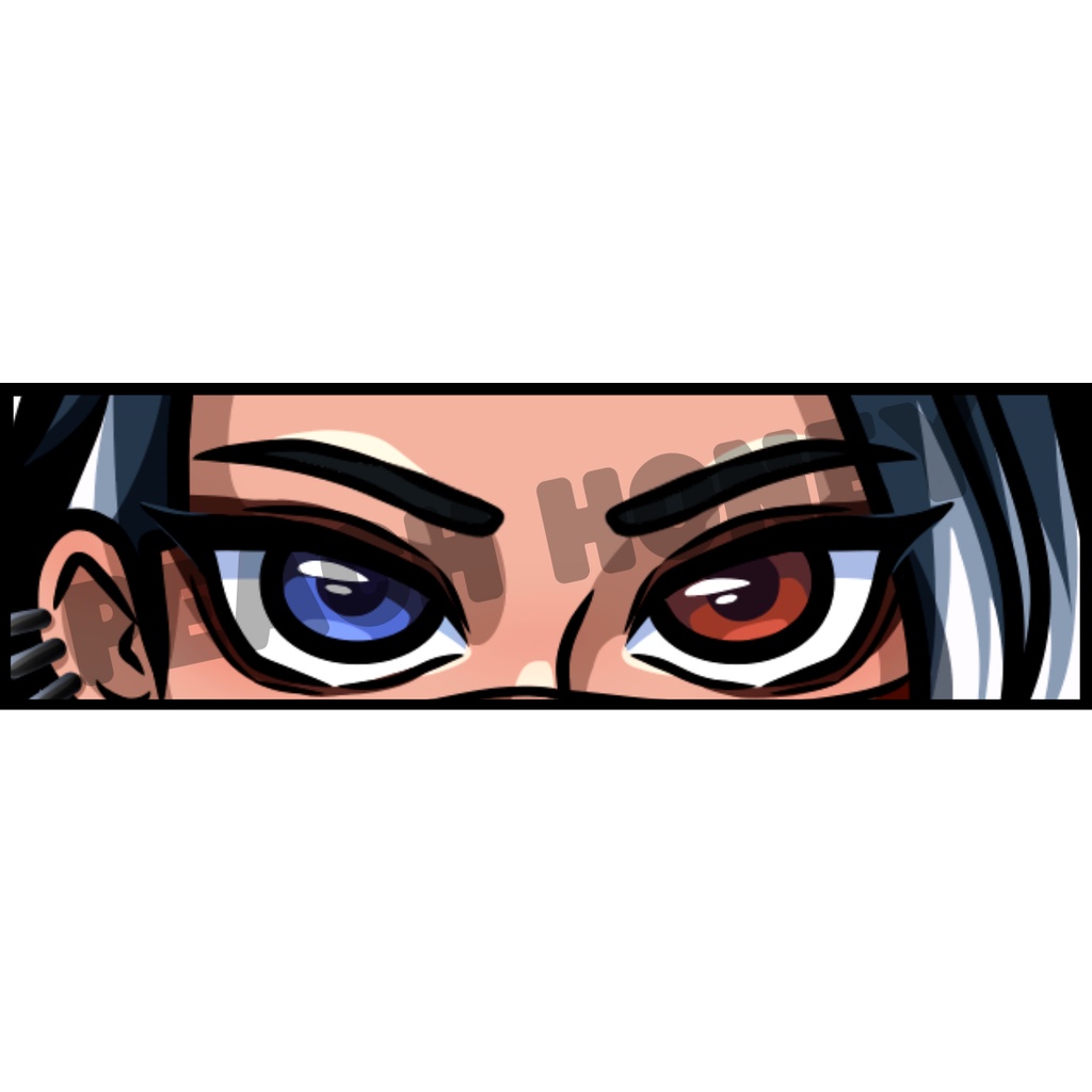 Valorant Eye Slap Stickers Viper Jett Fade Sova Sage Reyna Fade Chamber ...